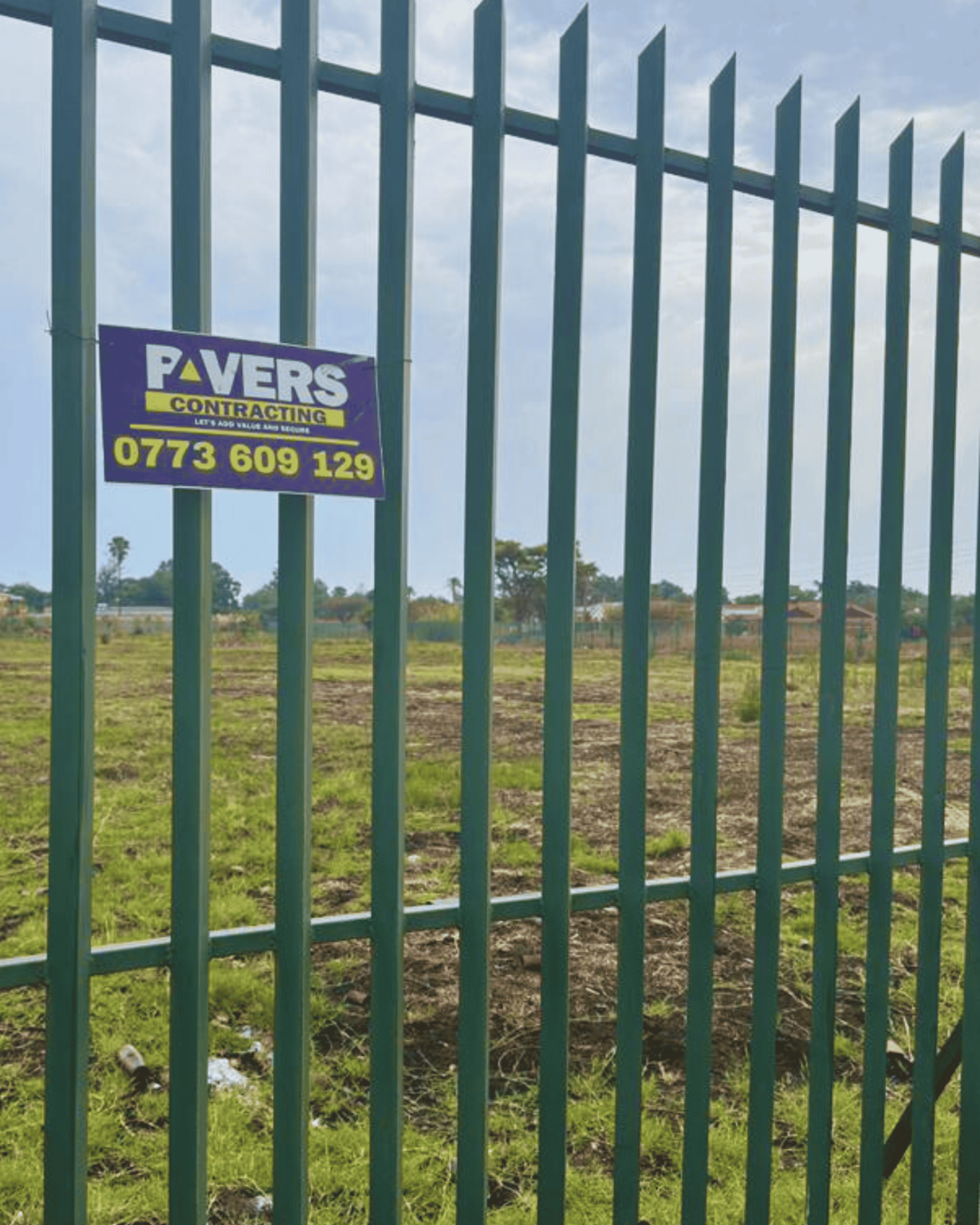 Steel Palisade Fencing Project Completed in Kwekwe, Zimbabwe - Pavers ...